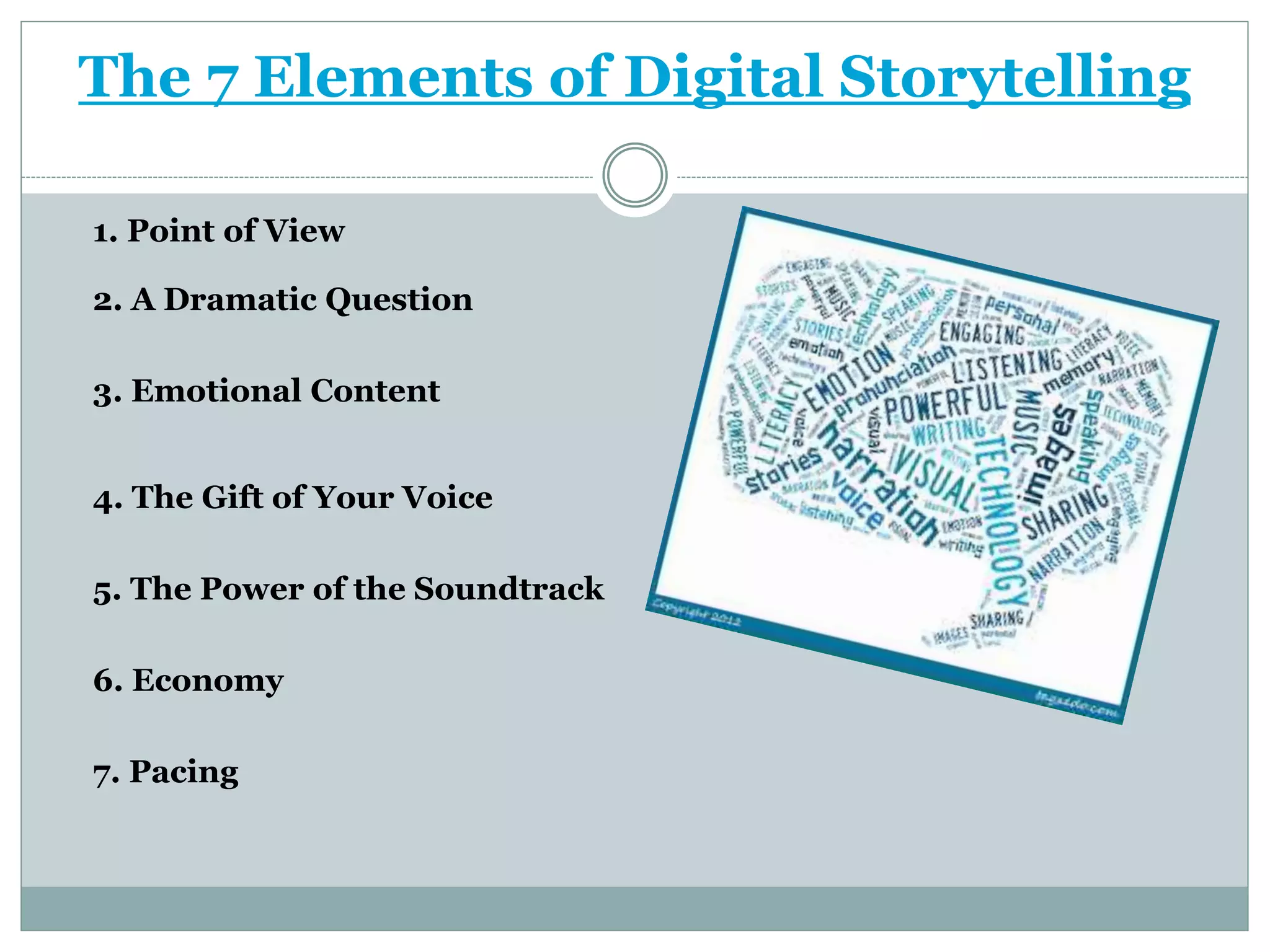 About digital storytelling | PPTX