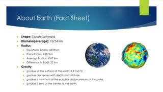 About earth and interior | PPT