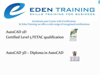 About eden training | PPTX | Technology & Computing