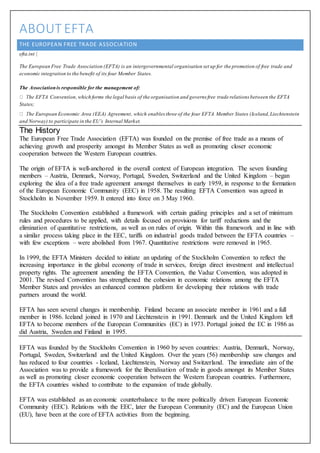 About EFTA | DOCX