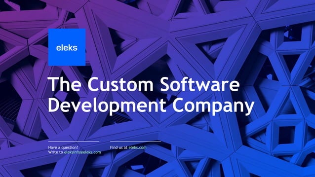 ELEKS company overview | PPT