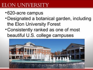About Elon University | PPT