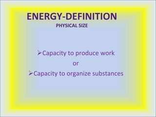 About energy | PPT