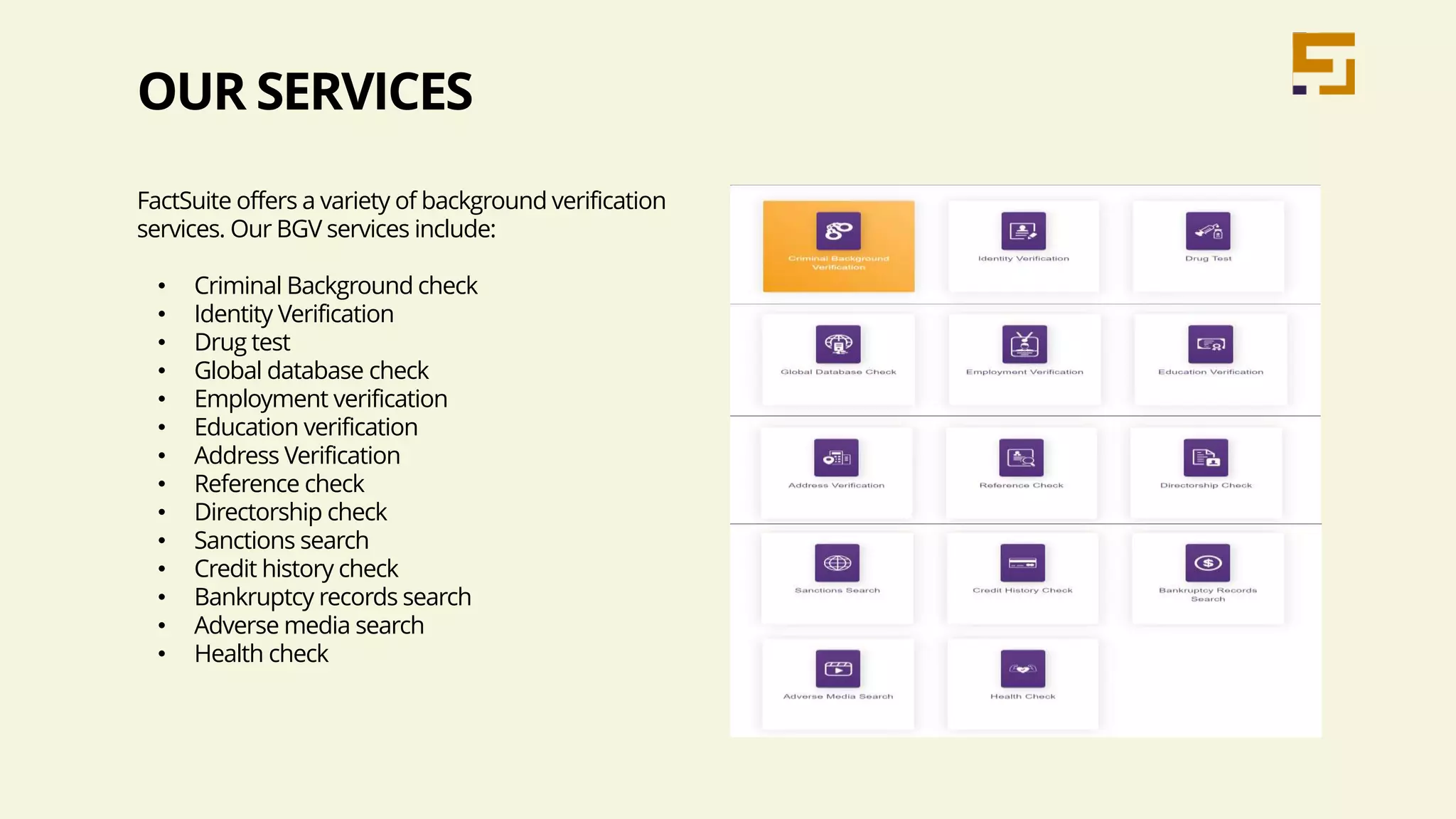 About FactSuite | PPTX