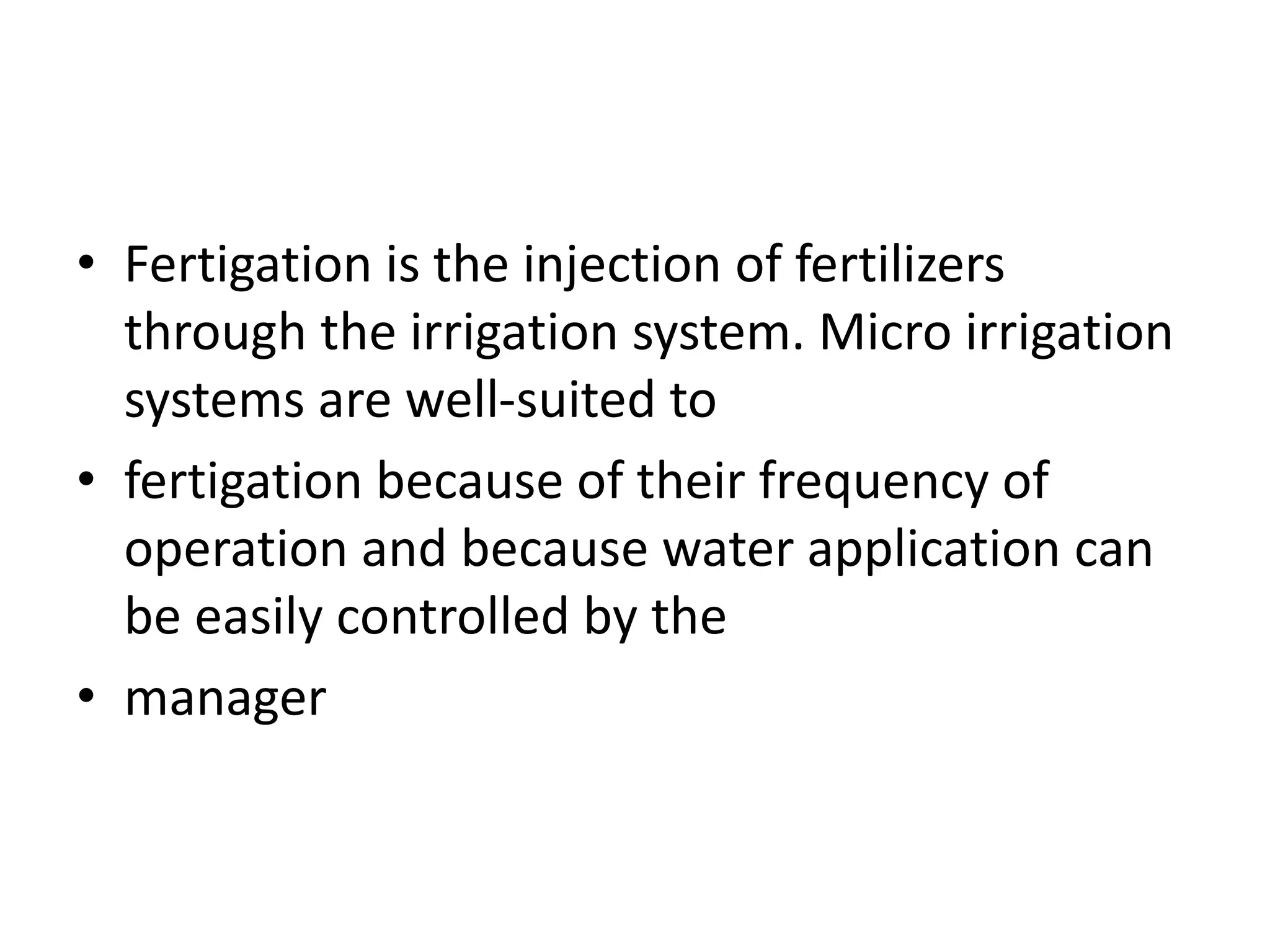 About fertigation | PPTX