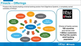 Learn about FINACLE application from INFOSYS | PDF