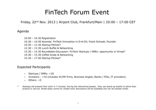 FinTech Forum DACH | PDF
