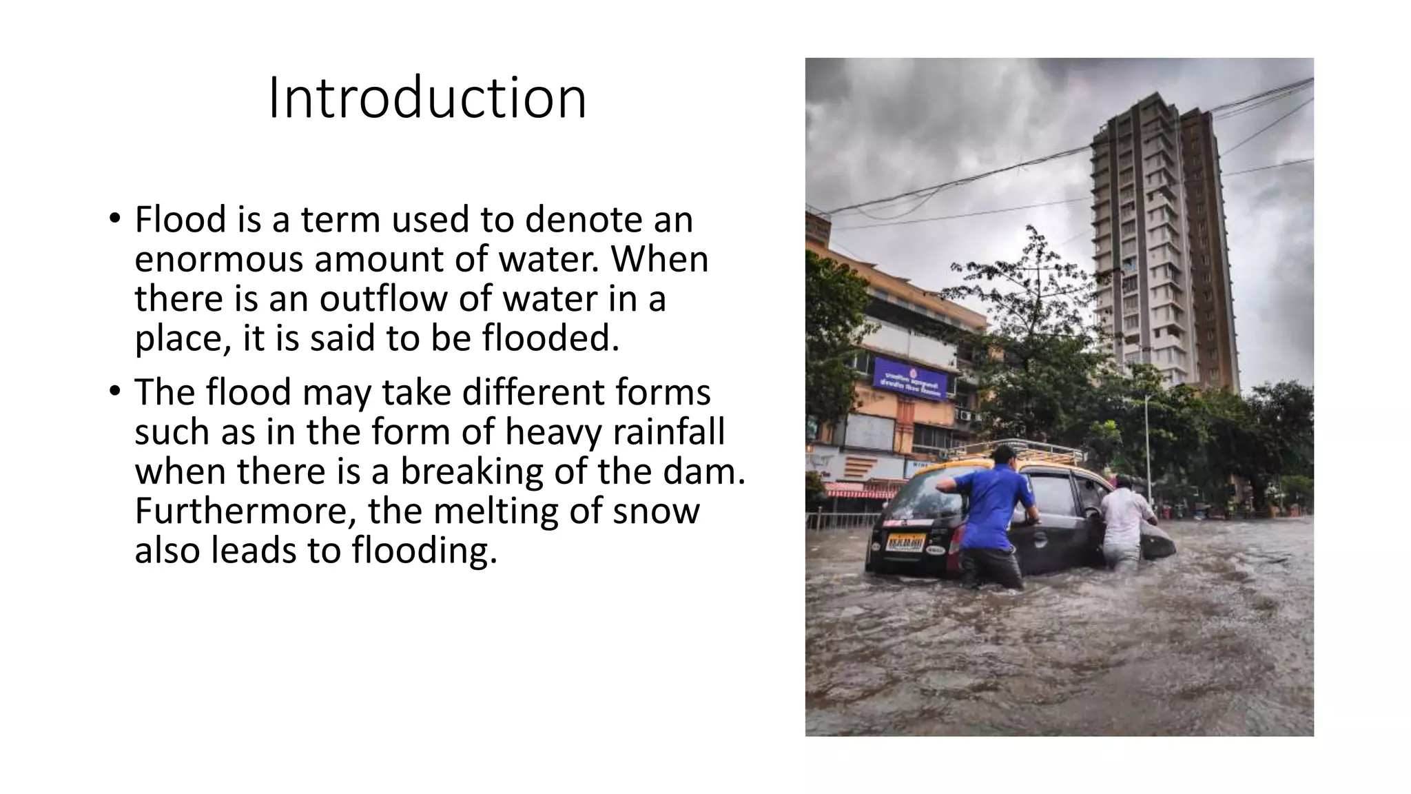 Disaster Management : Strategies and Plans for Floods. | PPT