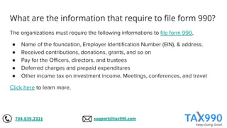 About form 990.pdf