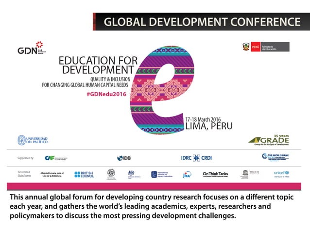 Who is the Global Development Network (GDN)? | PDF