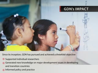 Who is the Global Development Network (GDN)? | PDF