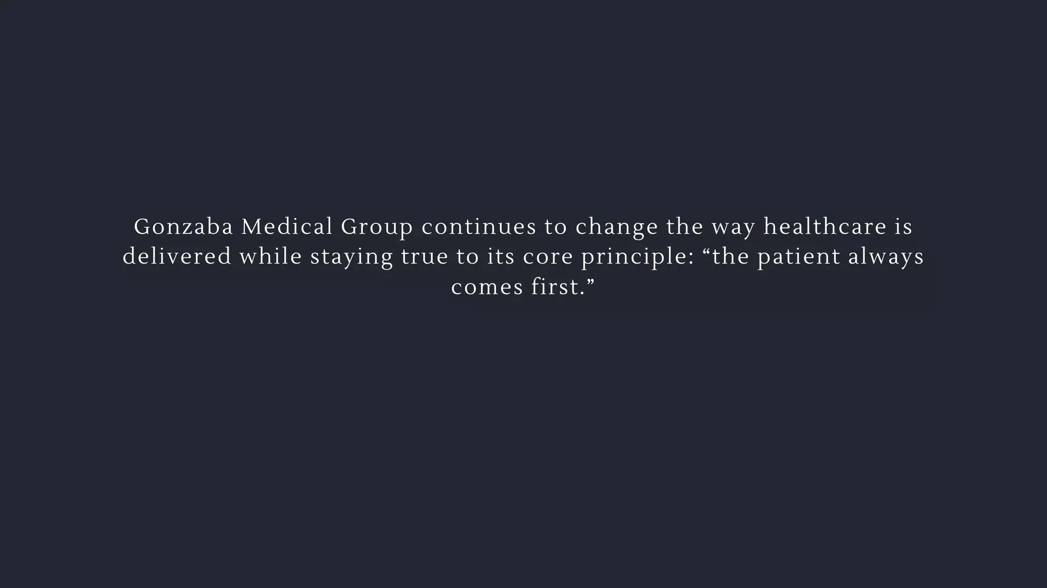 About gonzaba physicians | PPTX