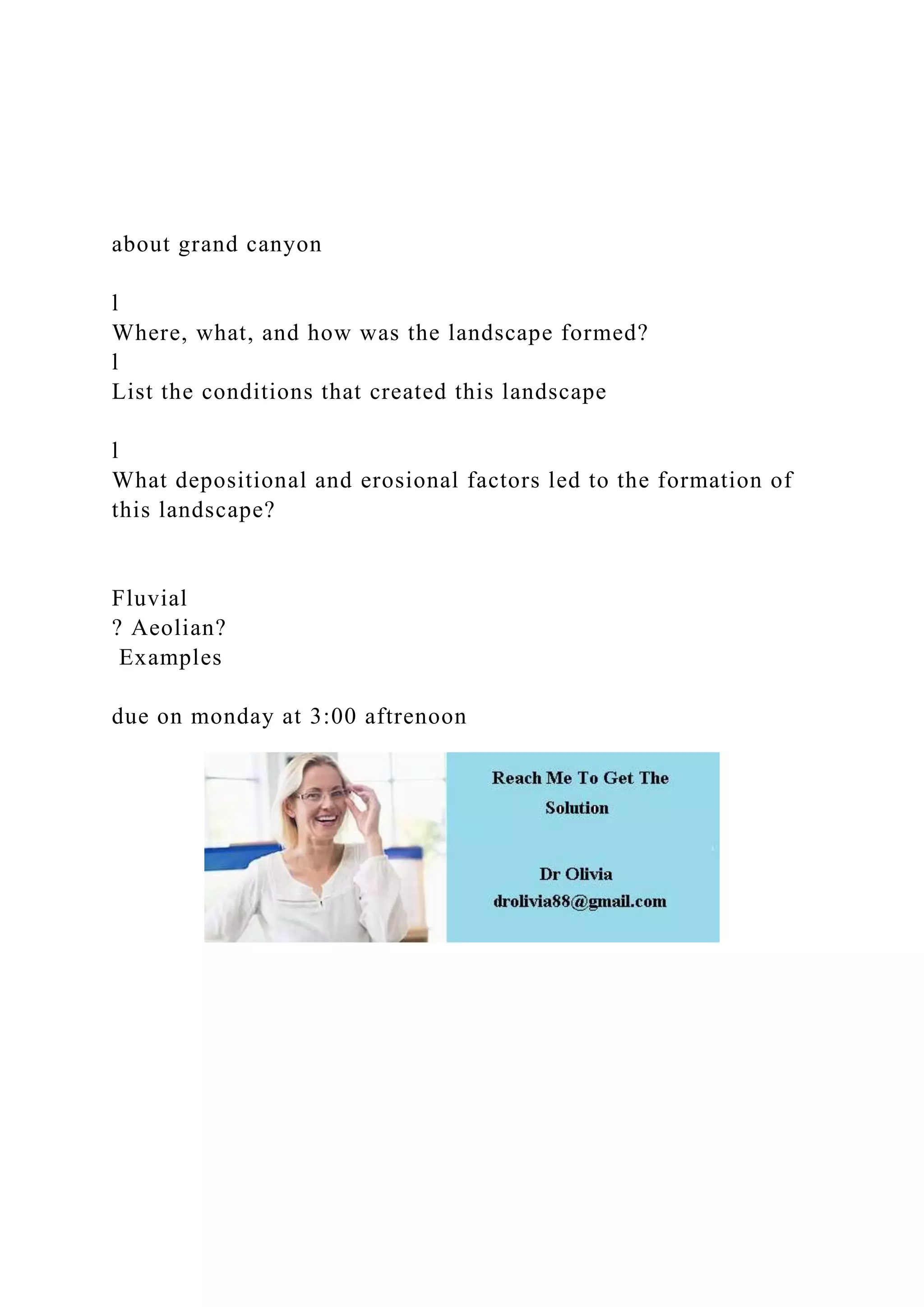 about grand canyonlWhere, what, and how was the landscap.docx