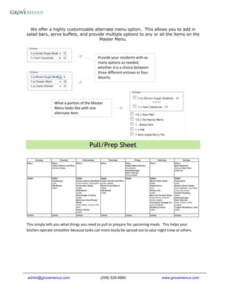 About Grove Menus New[1] | DOC