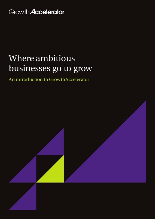 An Introduction to growth accelerator
