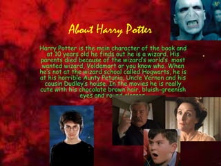 About Harry Potter | PPTX