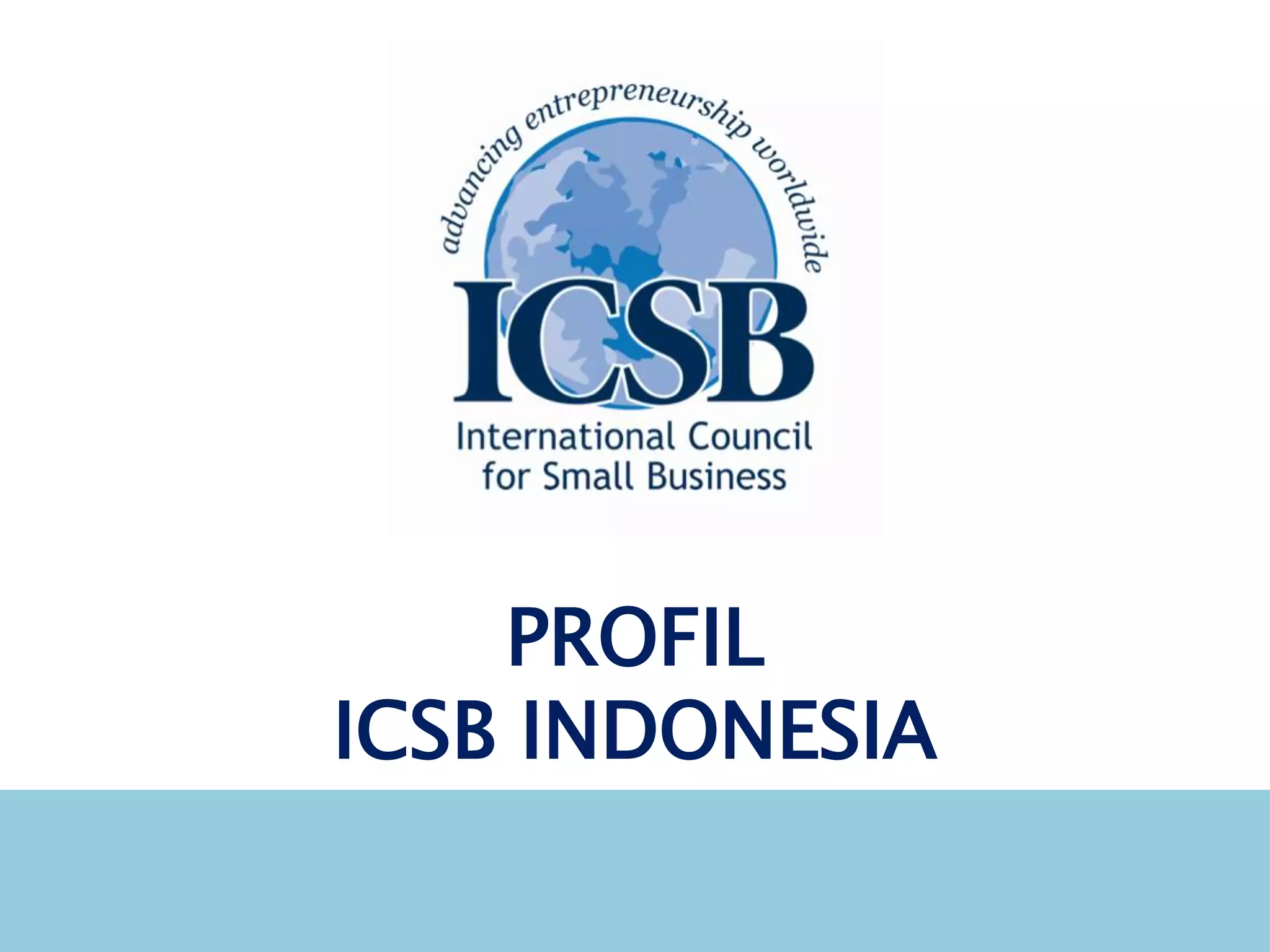 About Indonesian ICSB - Profile ICSB Indonesia | PPTX