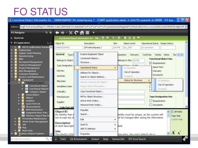 About IFS Applications