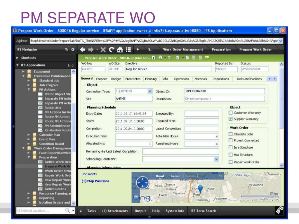 About IFS Applications