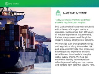 About IHS Markit (2017) | PPT