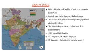 About india | PPTX | Asia Travel | Travel Locations