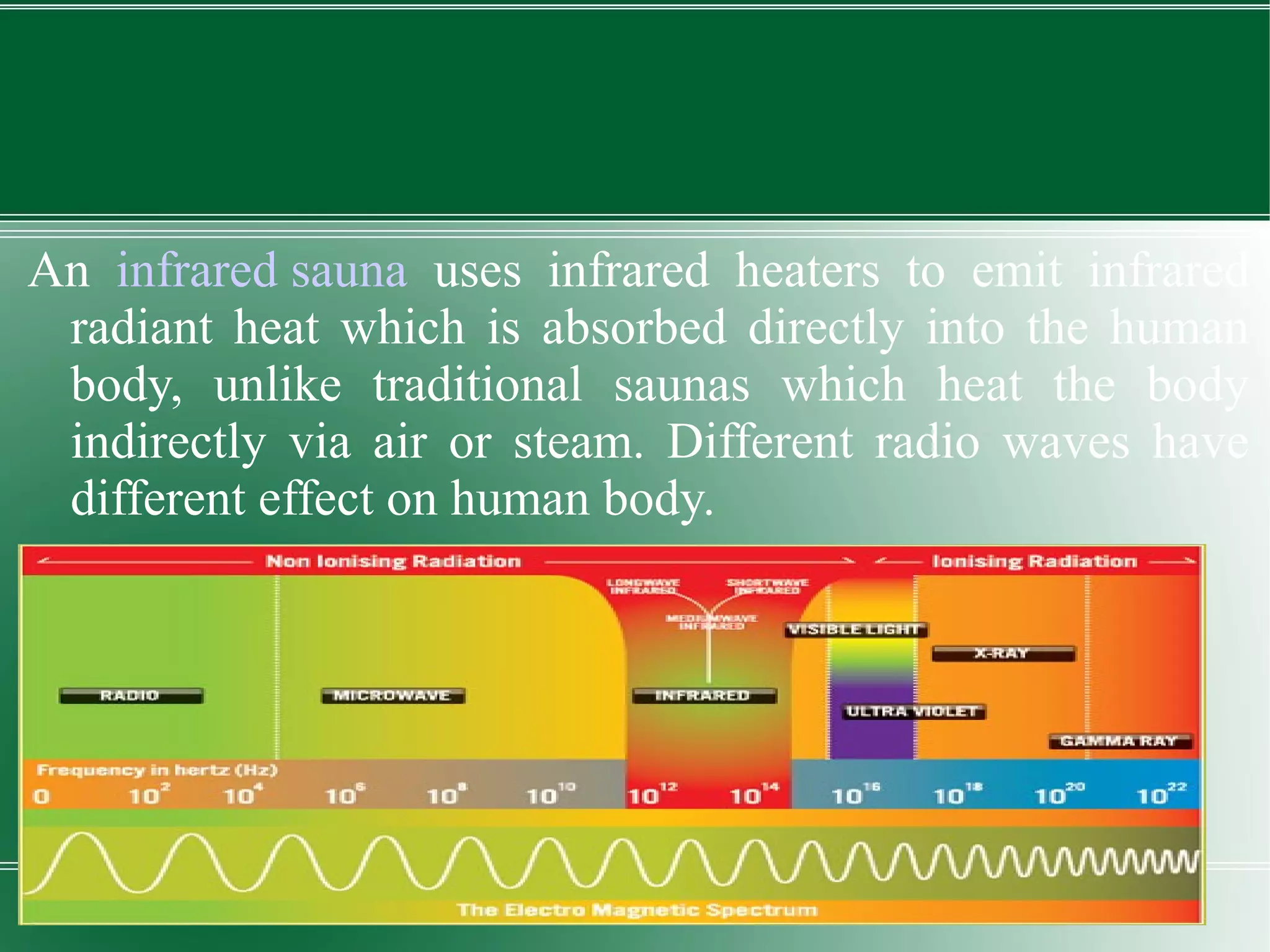 About infrared sauna | PPT