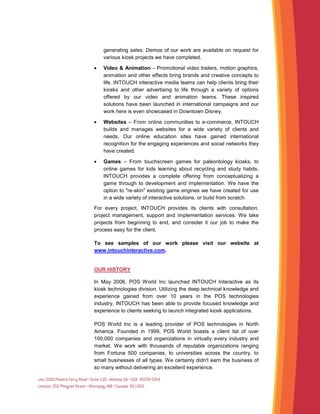 About Intouch | PDF | Business | Business and Finance