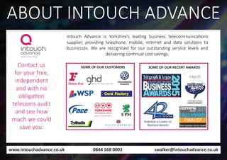 Claim you free Business Telecoms Audit | PDF