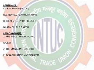 INDIAN NATIONAL TRADE UNION CONGRESS | PPT