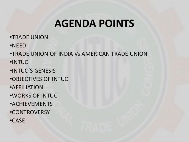 INDIAN NATIONAL TRADE UNION CONGRESS