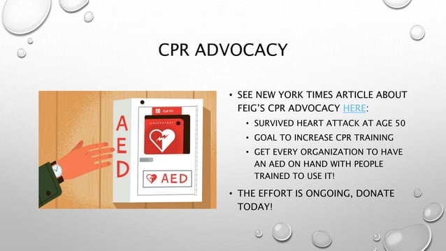 About Jeff Feig - CPR & Cardiac Health Advocate | PPTX