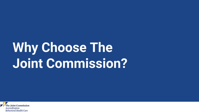 About joint commission behavioral accreditation | PPT