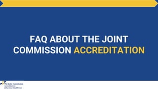 About joint commission behavioral accreditation | PDF | Business ...