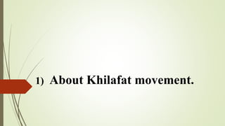 About Khilafat movement_ & Jallianwala Bagh | PPTX