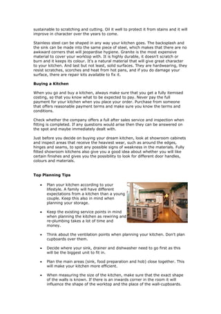 About kitchens | PDF