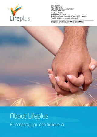 About Lifeplus | PDF
