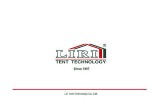 About LIRI TENTS | PDF