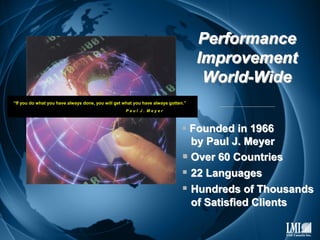 About LMI Canada Inc. | PPT