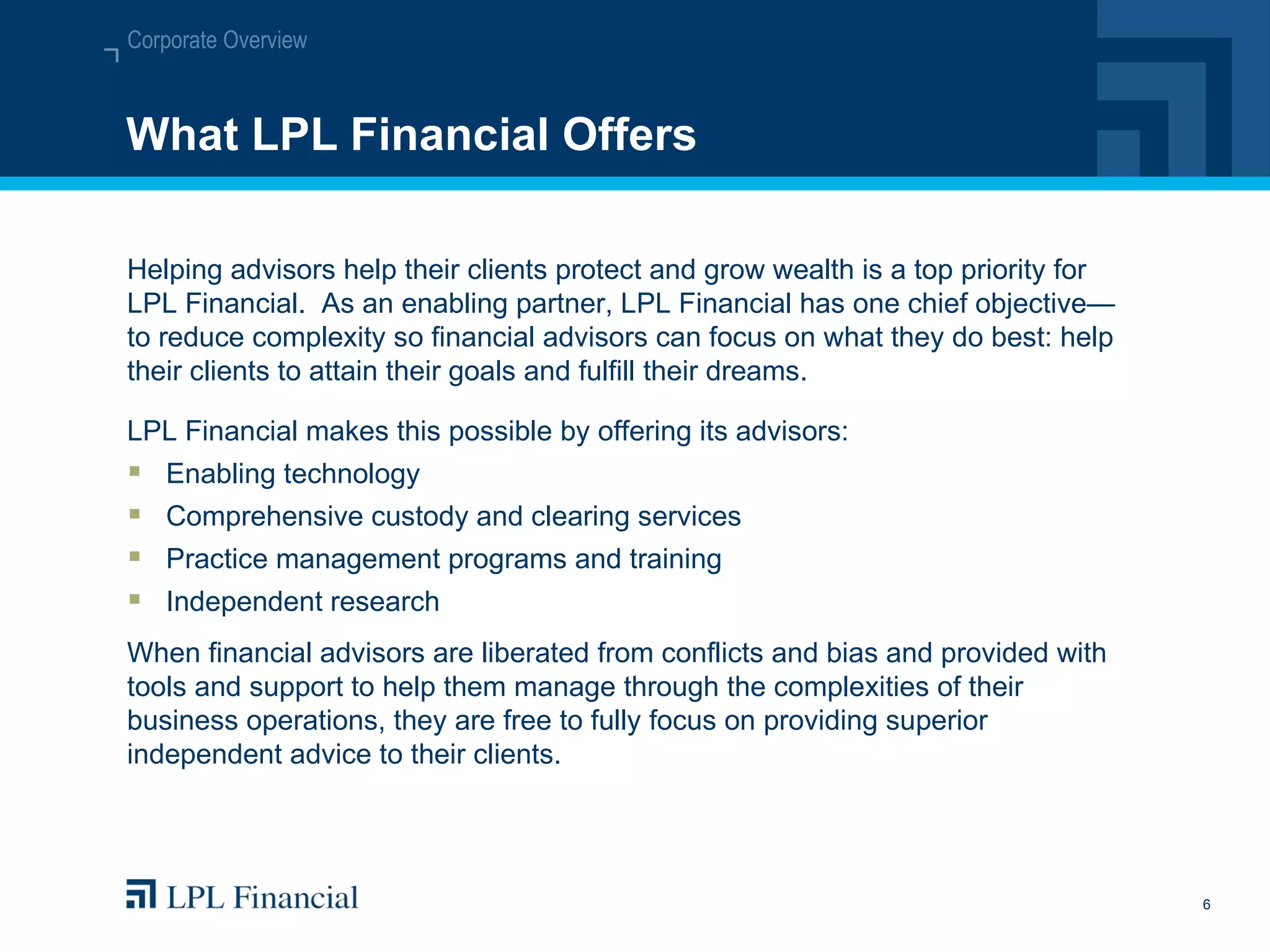 About Lpl Financial Power Point Presentation.Pdf