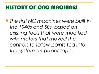 About machines presentation | PPT