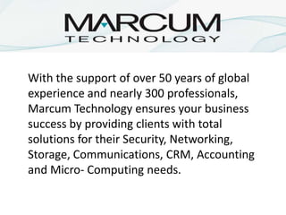 About Marcum 0915 V2 | PPT