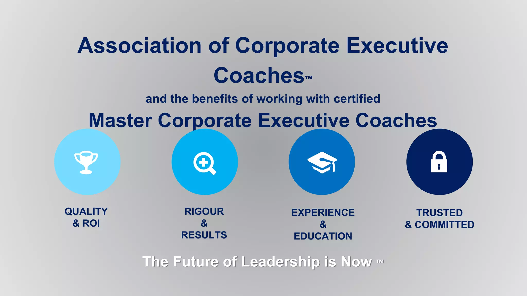 Master Corporate Executive Coach Certification (MCEC) | PPT