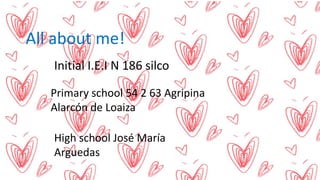 about me.pptx Presentación de si mismo en ingles | PPT