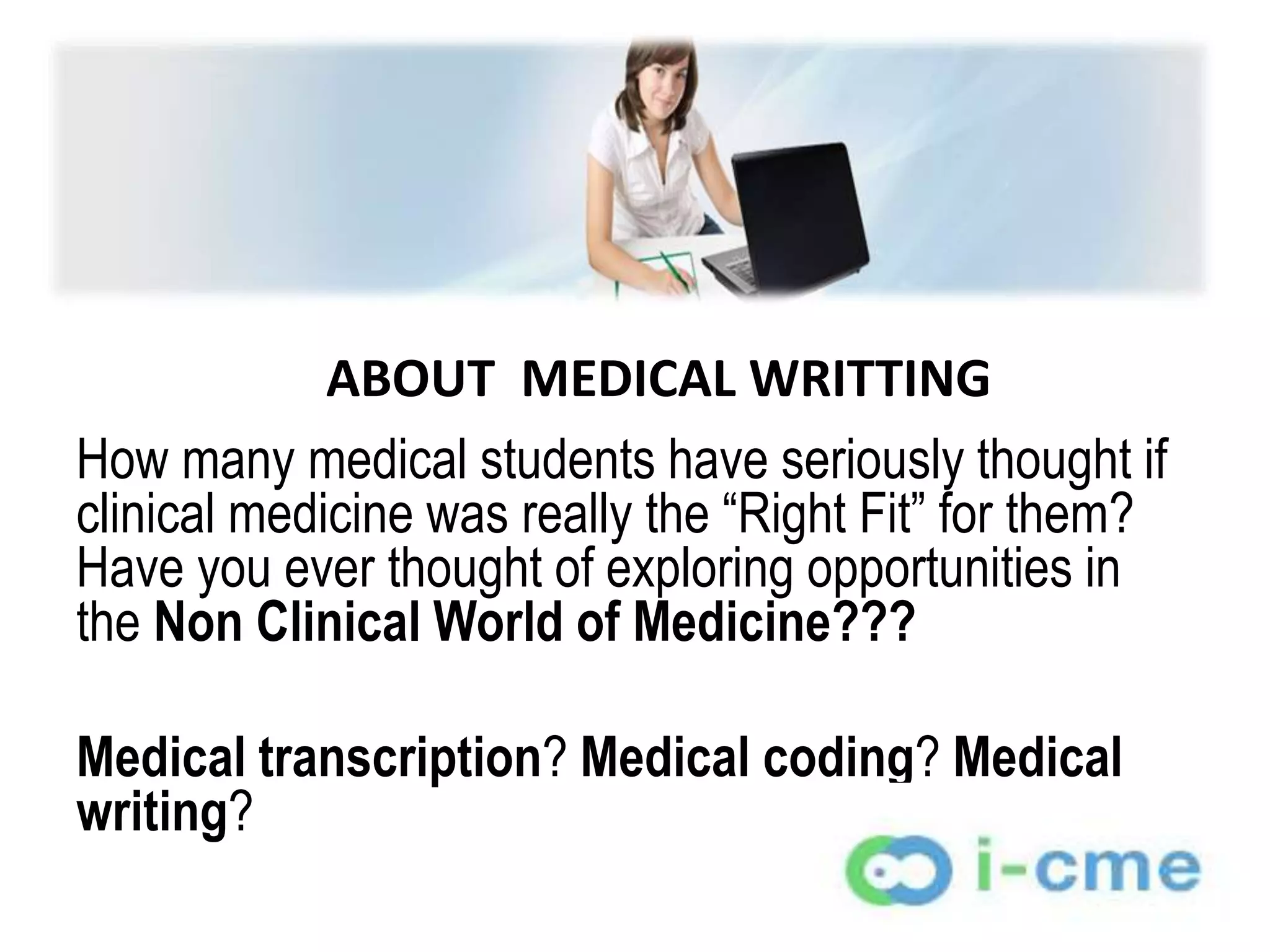 About medical writing | PPTX