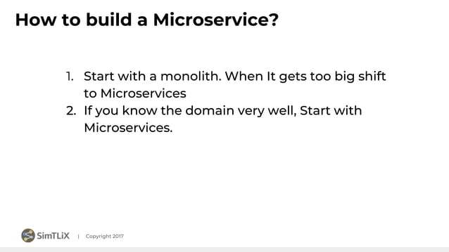 Intro to Microservices - SimtTLiX Tech Talk | PPTX