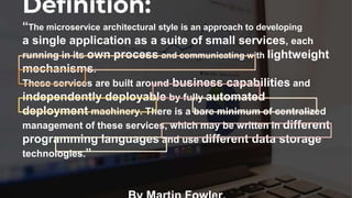 Intro to Microservices - SimtTLiX Tech Talk | PPTX