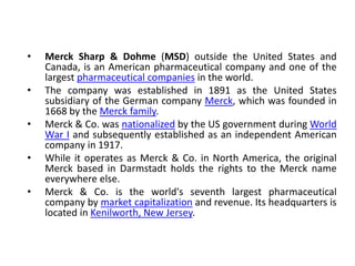 Merck india | PPTX