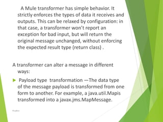 About mule transformers | PPTX