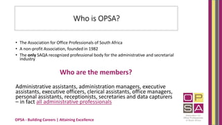 About opsa | PPT