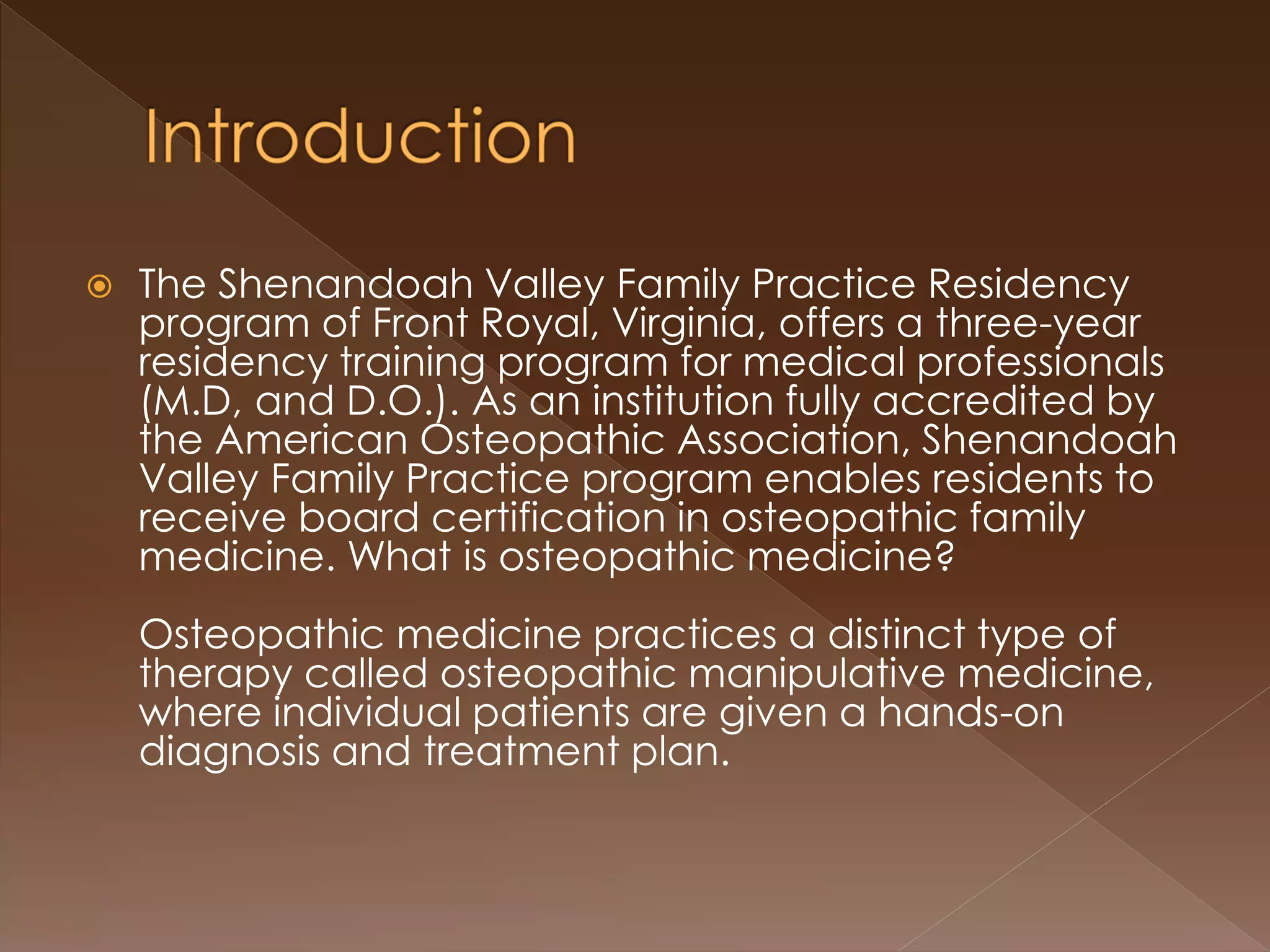 About Osteopathic Medicine | PPTX | Holistic Health | Alternative Medicine